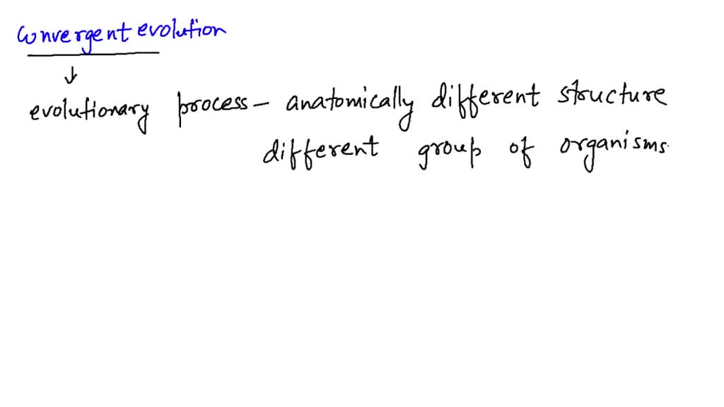 SOLVED:What is the difference between parallel and convergent evolution?