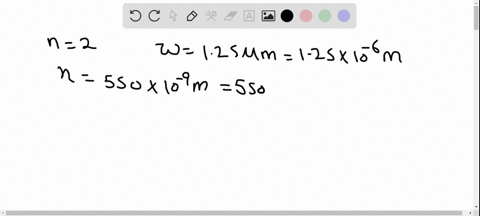 SOLVED:At what angle will the second-order maximum be seen from a ...
