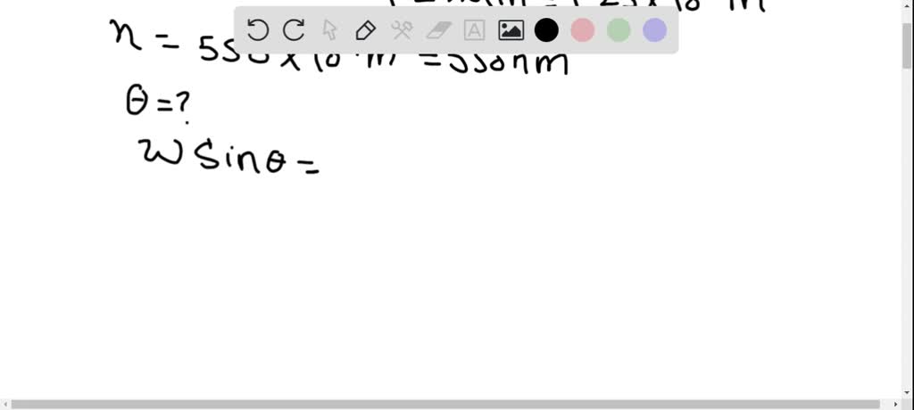 SOLVED:At what angle will the second-order maximum be seen from a ...