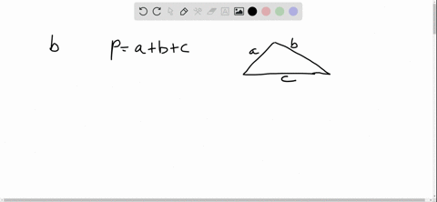 SOLVED:Solve each formula for the specified variable. P=a+b+c for b