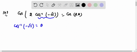 SOLVED:Find the exact value or state that it is undefined. cos(2 arccot ...
