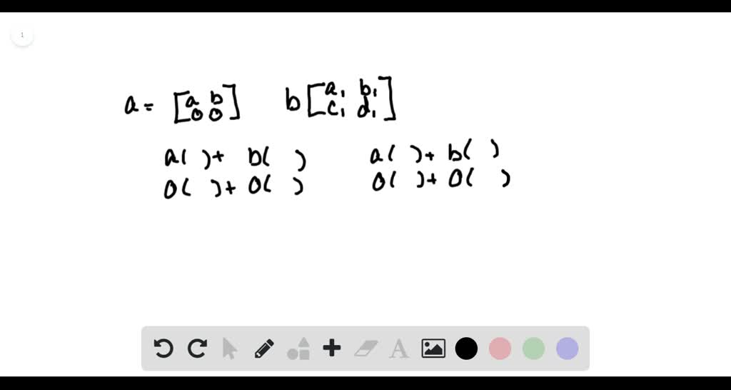 Solveddoes The Matrix Inversion Algorithm Based On Theorem 282 Work When Matrix Elements Are 