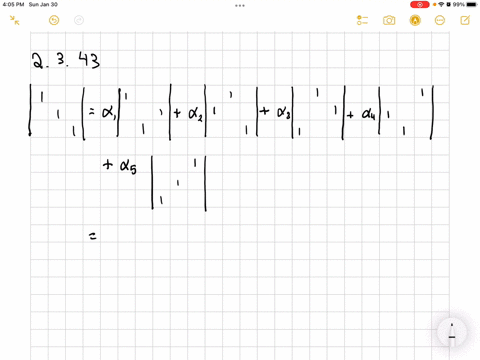 SOLVED: Write the 3 by 3 identity matrix as a combination of the other ...