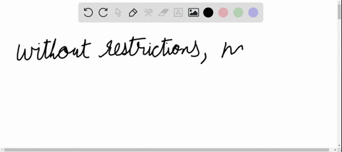 SOLVED:Fill in the blanks. Without restrictions, no trigonometric ...