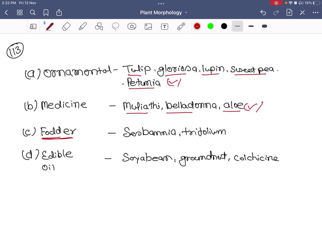 SOLVED:Select the incorrect matching: (a) Ornamental - Tulip,gloriosa ...