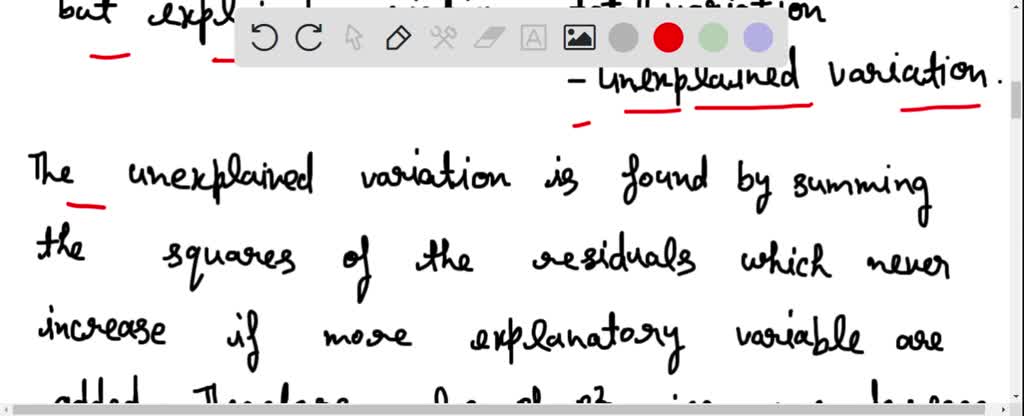 SOLVED:Explain the difference between the coefficient of determination ...