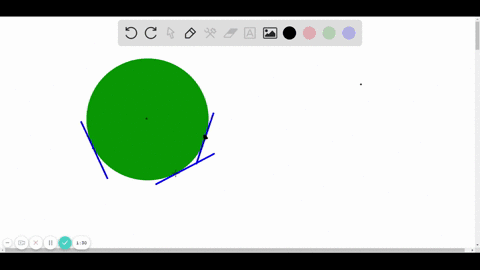⏩SOLVED:All the normals through a circular arc pass through one… | Numerade