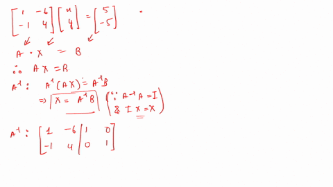 SOLVED:Solve the system of equations using the inverse of the ...