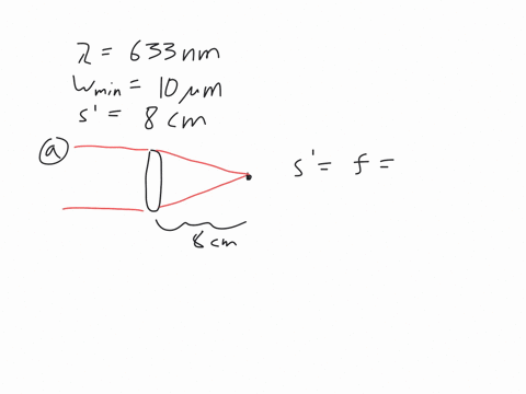 ⏩SOLVED:A collimated He-Ne laser beam, wavelength 632 nm, is… | Numerade