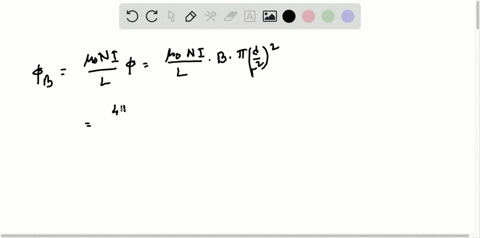 SOLVED:IP A solenoid with 385 turns per meter and a diameter of 17.0 ...