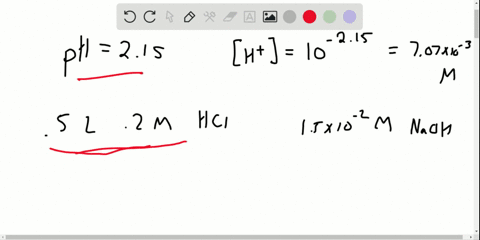 SOLVED:Calculate the volume of 1.50 ×10^-2 M NaOH that must be added to ...