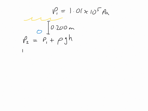SOLVED:The drawing shows an ideal gas confined to a cylinder by a massless piston that is ...