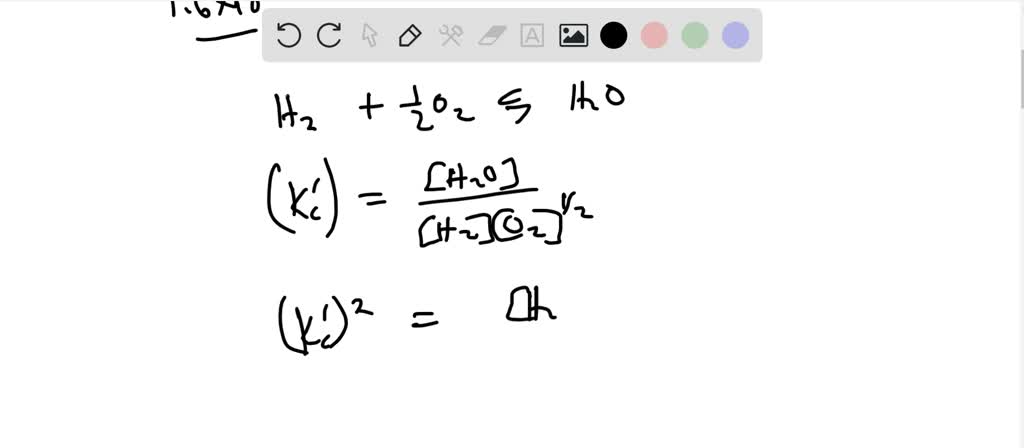 ⏩SOLVED:At 2000 K, experiments show that the equilibrium constant ...