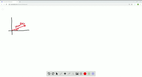 SOLVED:Projectile motion A gun with muzzle velocity of 1200 ft / sec is fired at an angle of 8^∘ ...