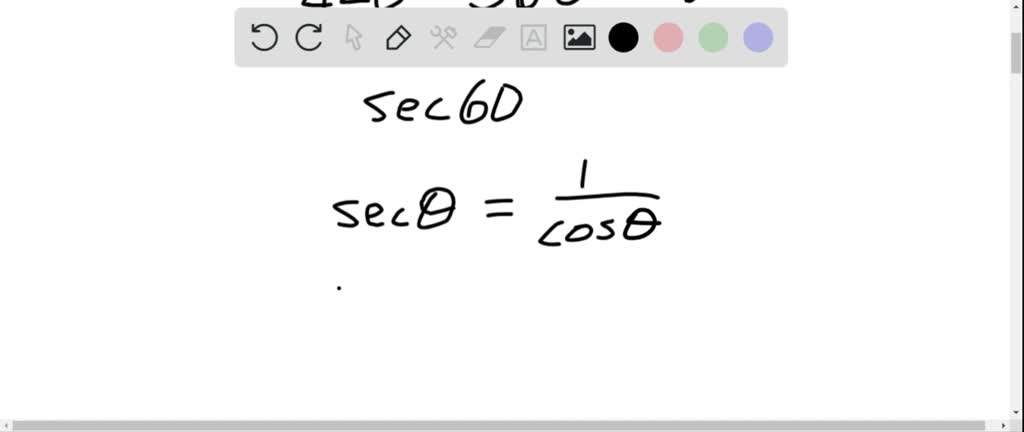 SOLVED:use a coterminal angle to find the exact value of each expression. Do not use a ...
