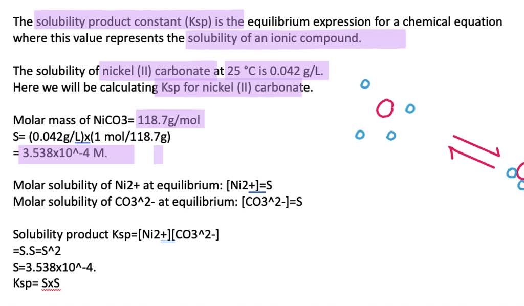 SOLVED 2 The Solubility Product Of Nickel II Phosphate Is 4 74 X 10