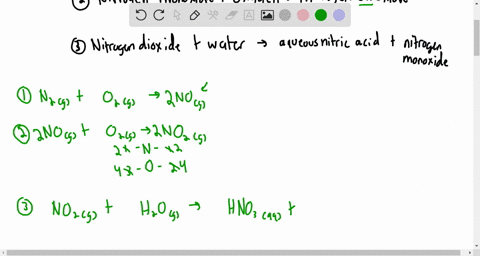 SOLVED:Various nitrogen oxides, as well as sulfur oxides, contribute to ...