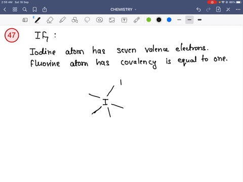 SOLVED:The shape of IF7 molecule is (a) pentagonal bipyramidal (b ...
