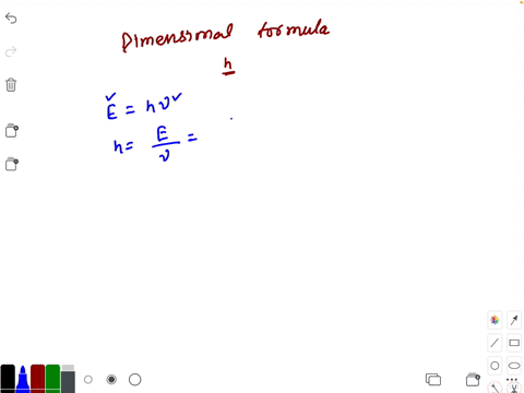 SOLVED:The dimensional formula for Planck's constant is (a) ML^2 T^-1 ...