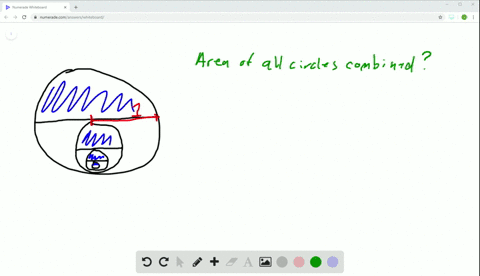 SOLVED:The largest circle in the accompanying figure has radius 1 ...