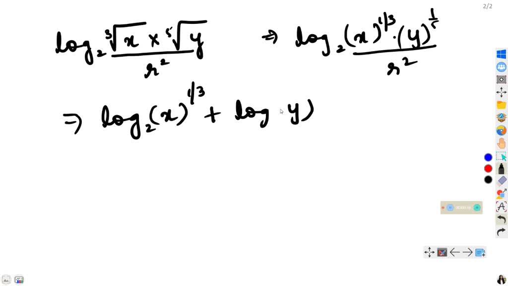 solved-use-the-properties-of-logarithms-to-express-each-logarithm-as-a