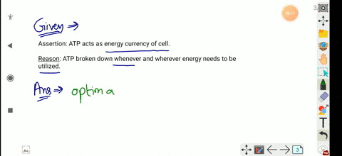 SOLVED:Assertion: ATP acts as energy currency of cell. Reason: ATP ...