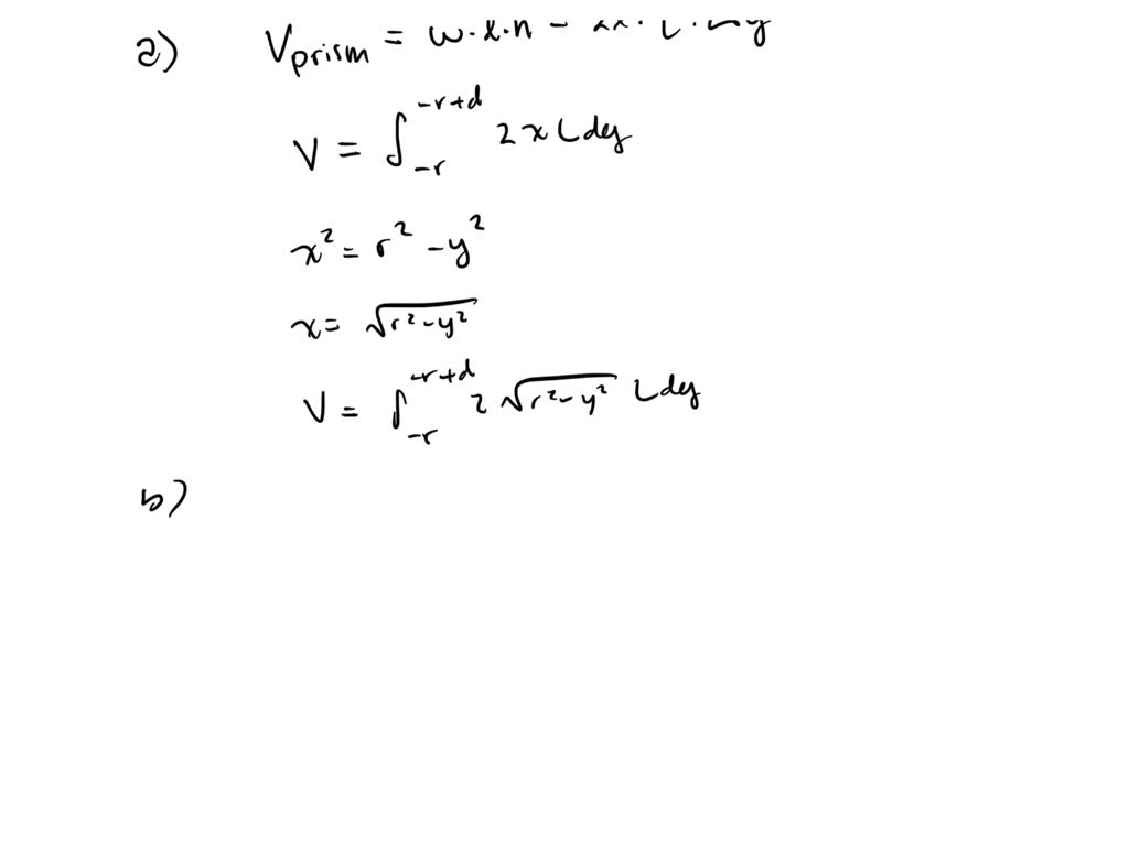 Modeling Problems Imagine a cylindrical fuel tank of length L lying on its side, where the ends ...