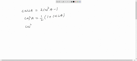 SOLVED:Produce a power series for cos^2 2 x as far as the term in x^6 ...