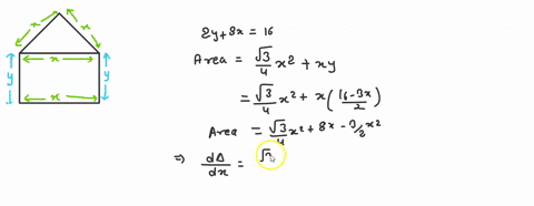 The 6 segments of the window frame shown in the diagram are to be ...