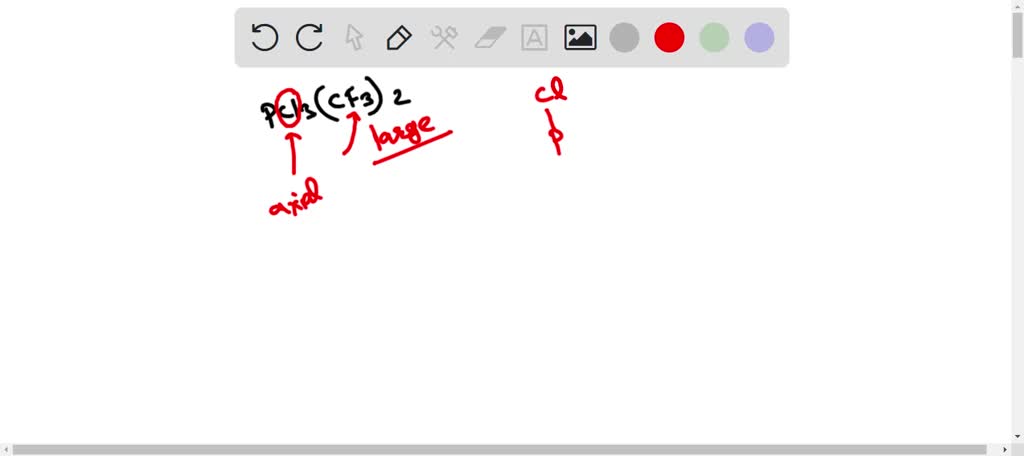 ⏩SOLVED:a. Are the CF3 groups in PCl3(CF3)2 more likely axial or ...