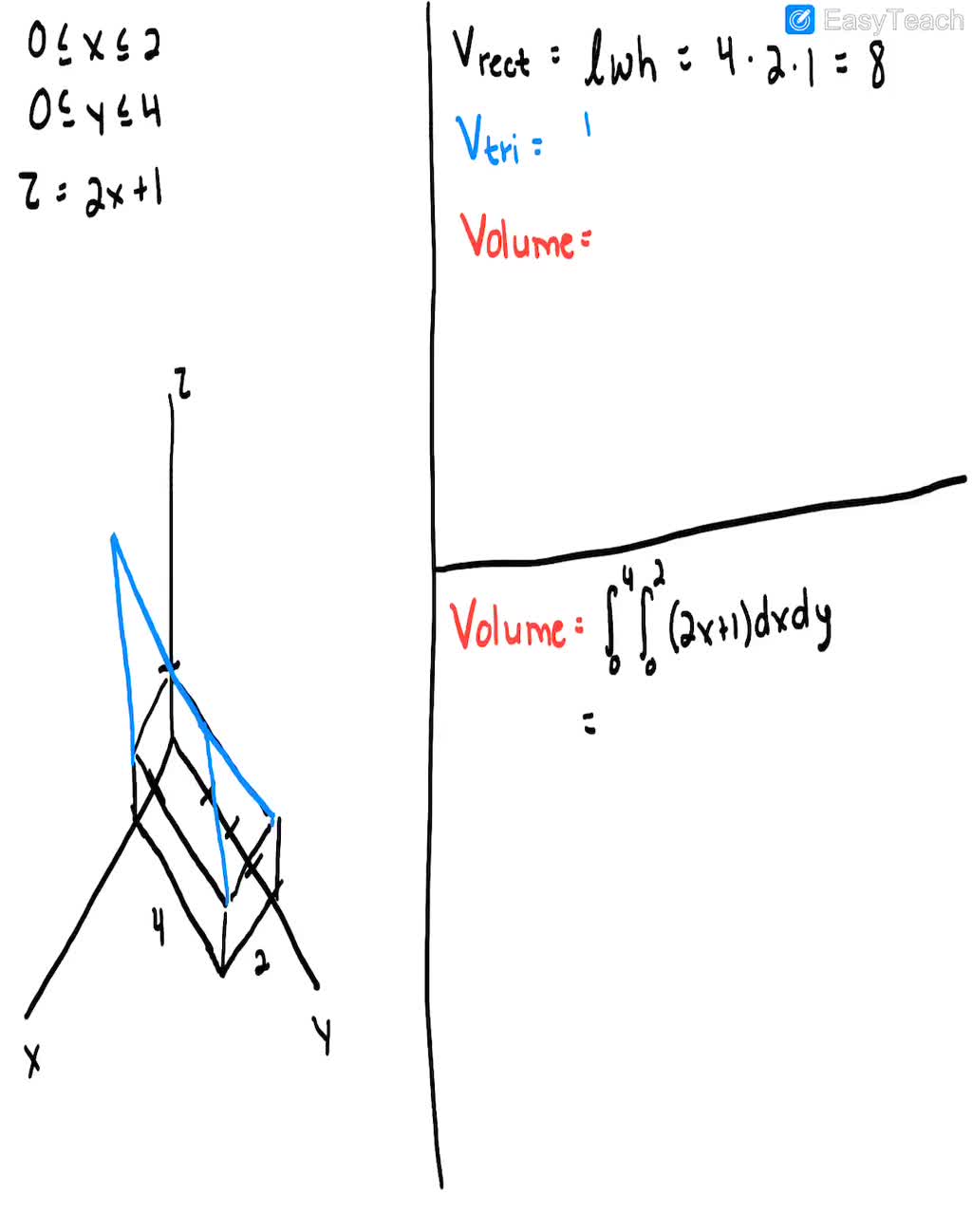 Evalúe la integral doble identificándola primero como el volumen de un ...