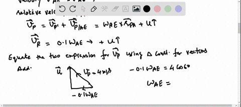 ⏩SOLVED:Two rotating rods in the vertical plane are connected by a ...