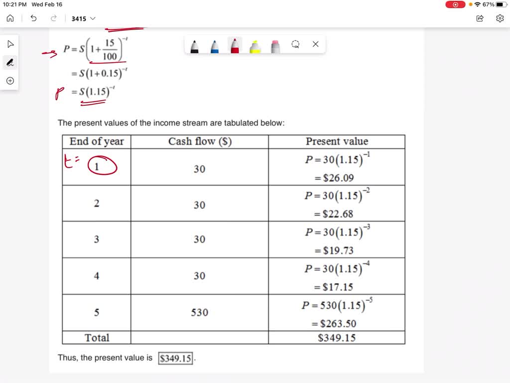 SOLVED:A government bond that originally cost 500 with a yield of 6 % ...