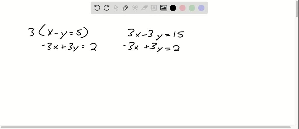 ⏩SOLVED:Solve each system of equations. If the system has no… | Numerade ⏩SOLVED:Solve each system of equations. If the system has no… | Numerade