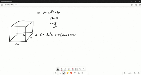SOLVED:Rework Exercise 21 assuming the container has a lid that is made ...