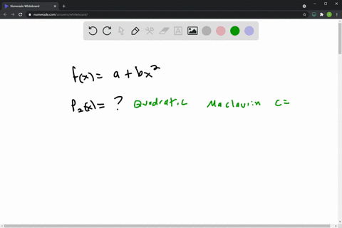 ⏩SOLVED:Maclaurin Polynomial Without performing any calculations,… | Numerade