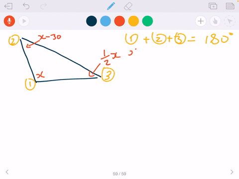 ⏩SOLVED:Use the problem-solving flowchart. The smallest angle in a… | Numerade