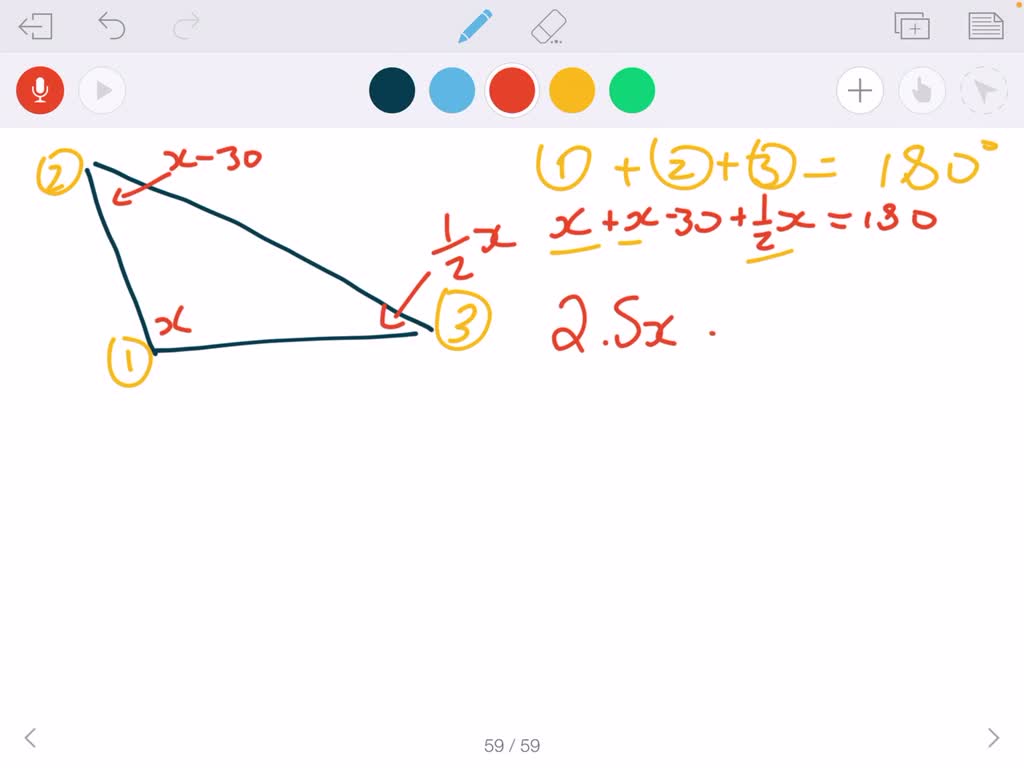 SOLVED:Use the problem-solving flowchart. The smallest angle in a ...