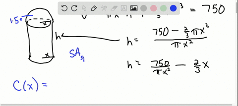 SOLVED:Making silos A grain silo consists of a cylindrical concrete ...