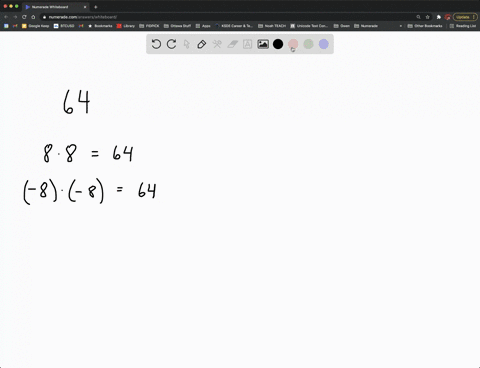 SOLVED:a. Find the square roots of 64 . b. Find √(64) c. Explain the ...
