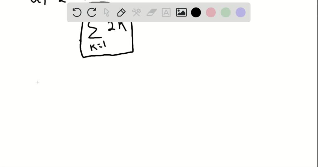 SOLVED:(a) Write the sum of odd integers from 2 a+1 to 2 k+1 in sigma ...