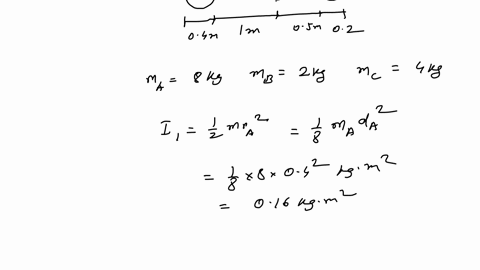 SOLVED:The pendulum consists of a 8 -kg circular disk A, a 2-kg ...