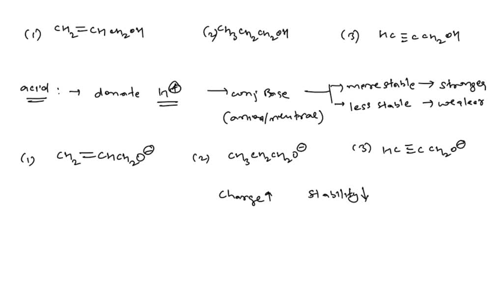 SOLVED:a. List the following alcohols in order of decreasing acidity: b ... SOLVED:a. List the following alcohols in order of decreasing acidity: b ...