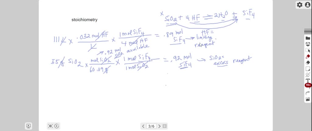 SOLVED:If 55 g of SiO2(s) glass is placed into 111 L of 0.032 M HF, is ...