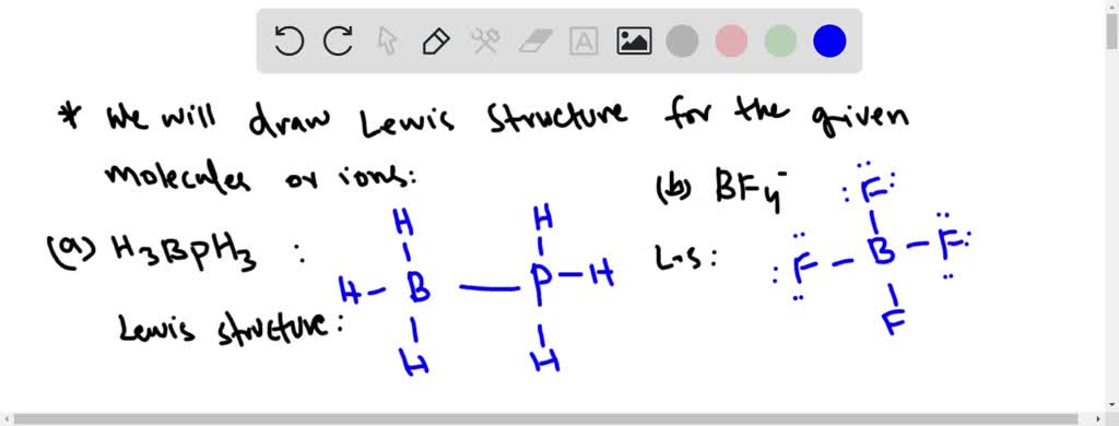 SOLVED:Write a Lewis structure for each of the following molecules or ...