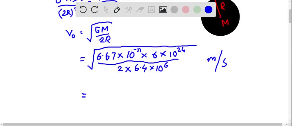 Solved Satellite Circular Motion And Newton Gravitational Law 10