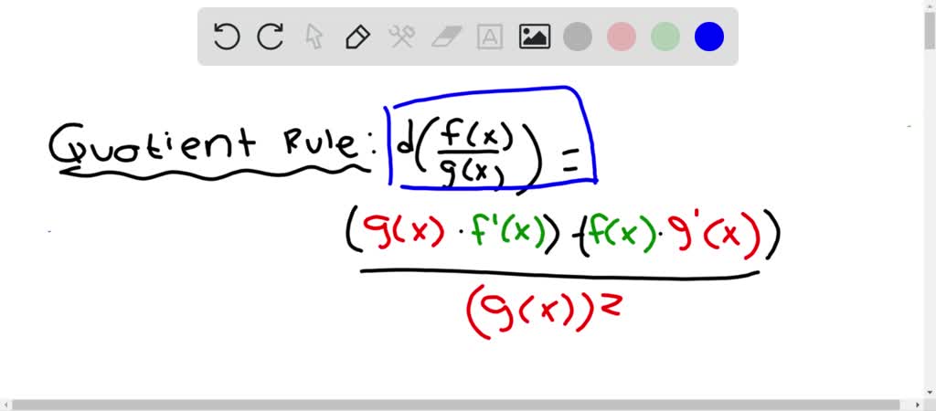 SOLVED:Writing: We find the derivative by the delta method by first ...