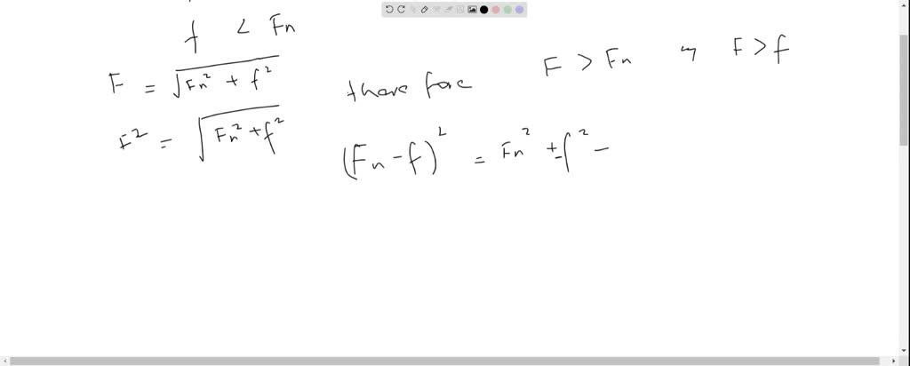 The maximum static frictional force depends on: (a) area of surfaces in ...