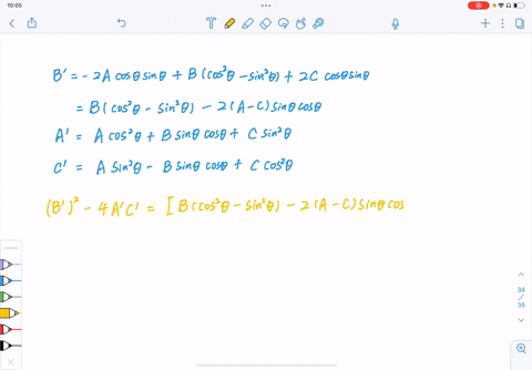 ⏩SOLVED:Determine formulas for the numbers A^' and C^' in (6), and ...