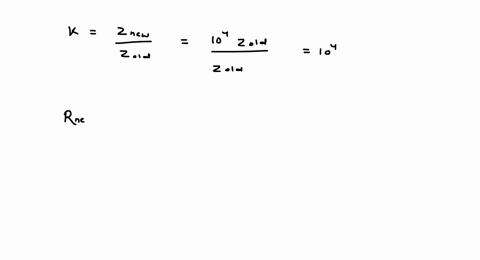 SOLVED:Determine the new parameters of the network shown in Fig. P 12.57 if 𝐙new=10^4 𝐙old.